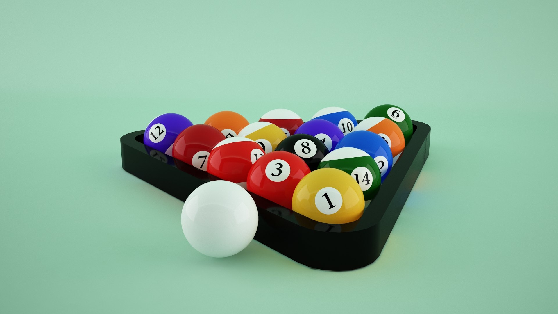 Gold Billiard Table 3D Model - TurboSquid 2009743