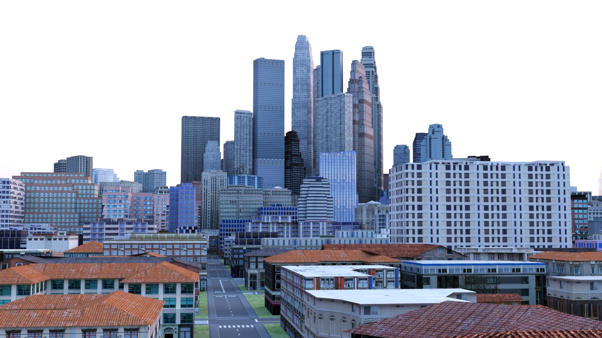 City 44 3D model - TurboSquid 1764921