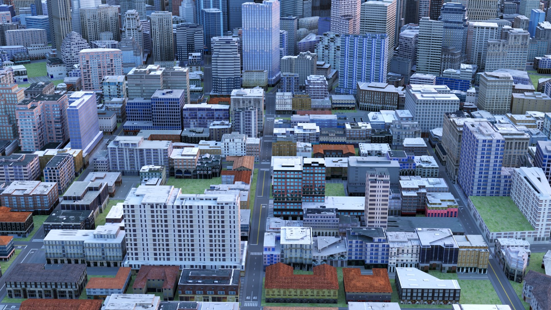 City 44 3D model - TurboSquid 1764921