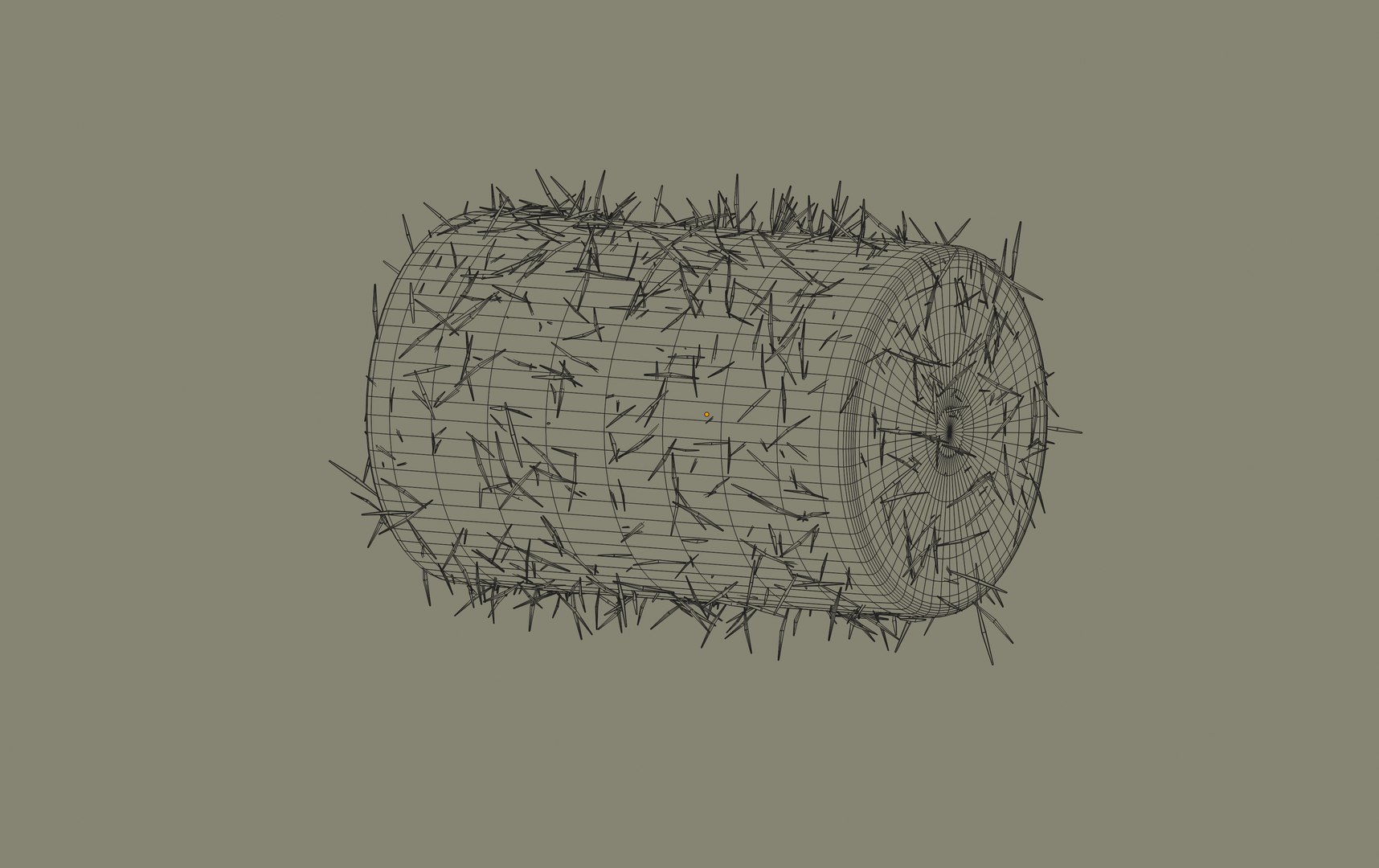 3D Hay Roll - TurboSquid 1757209