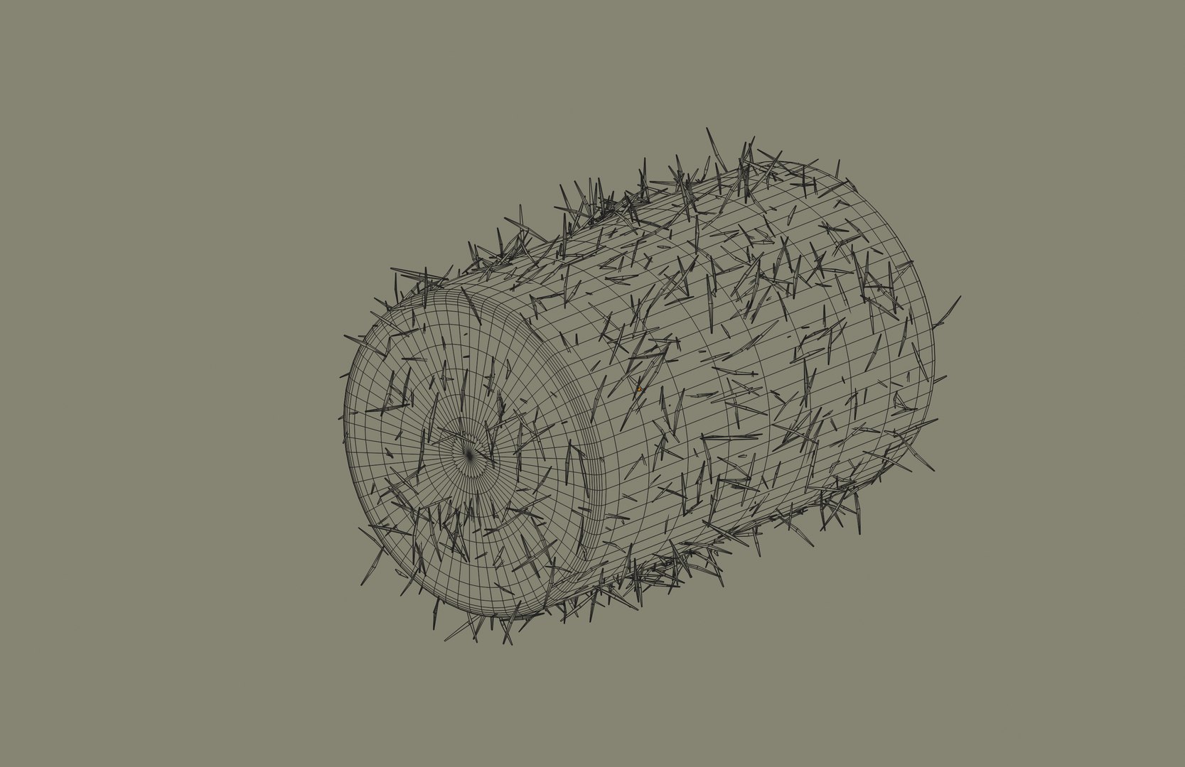 3D Hay Roll - TurboSquid 1757209