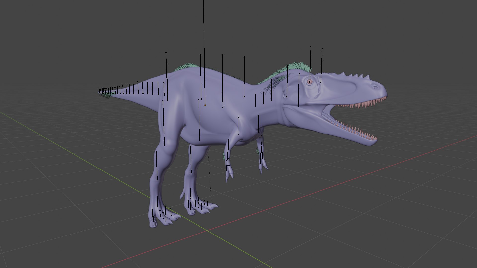 3D Alioramus Dinosaur - TurboSquid 2365784