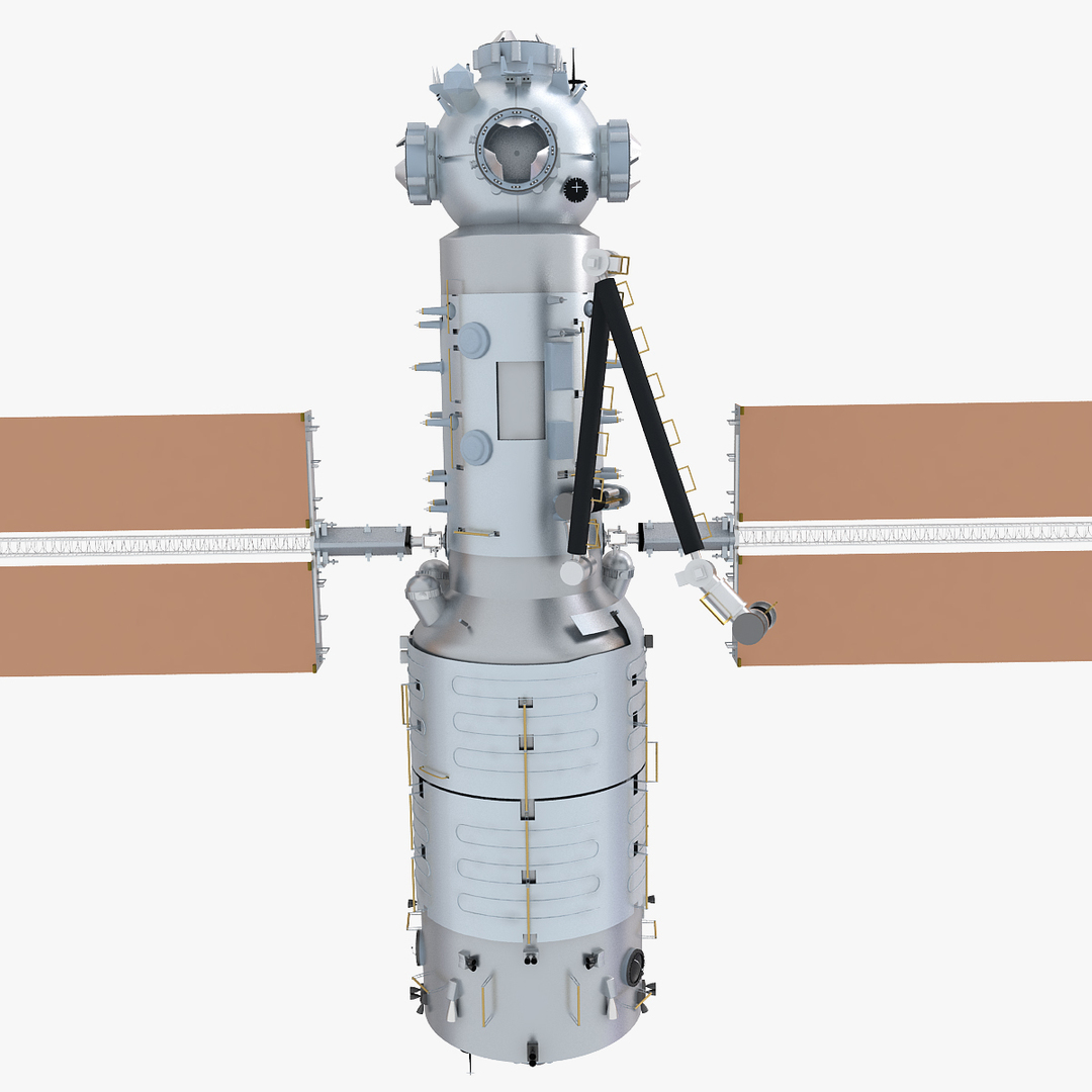 Tianhe core module 3D model - TurboSquid 1697415