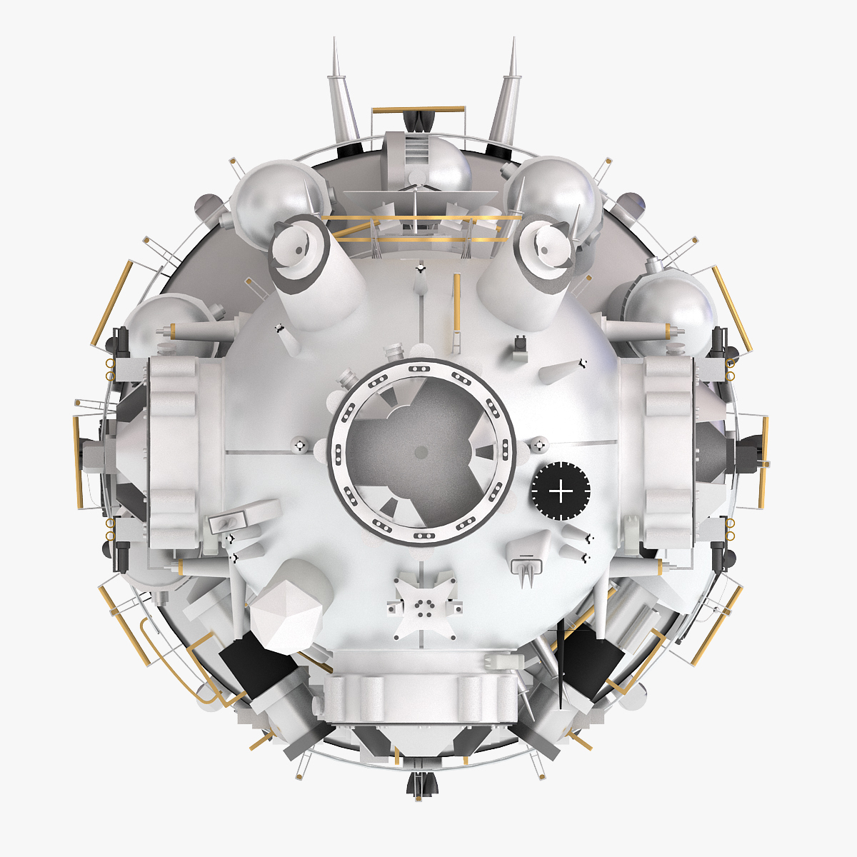 Tianhe core module 3D model - TurboSquid 1697415