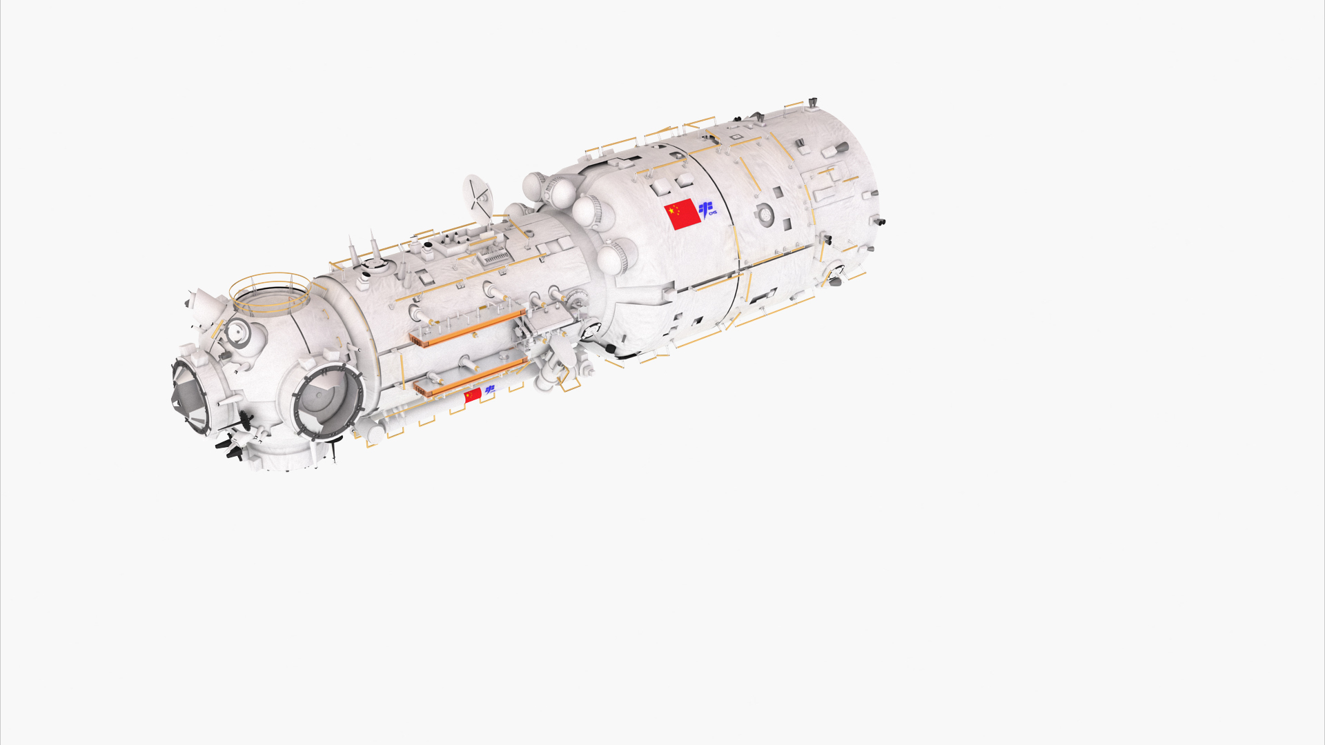 Tianhe Core Module 3D Model - TurboSquid 1697415