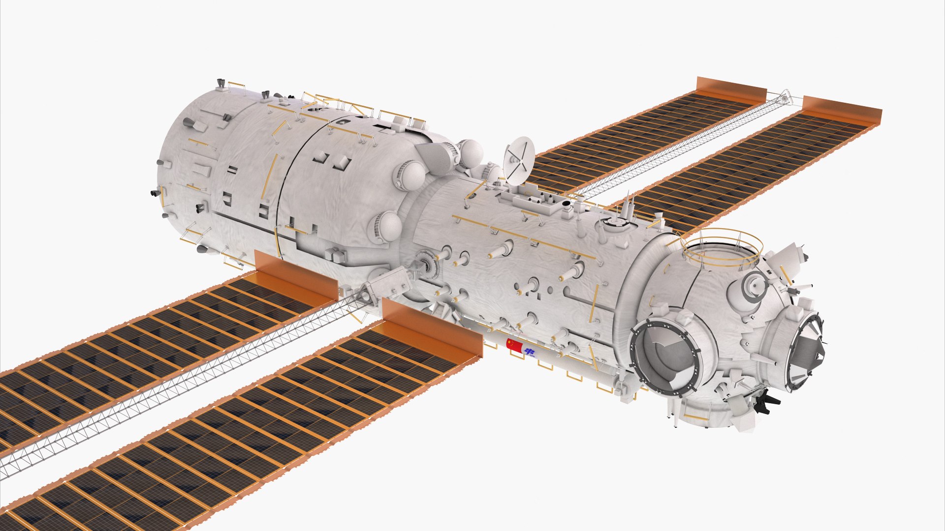 Tianhe Core Module 3D Model - TurboSquid 1697415