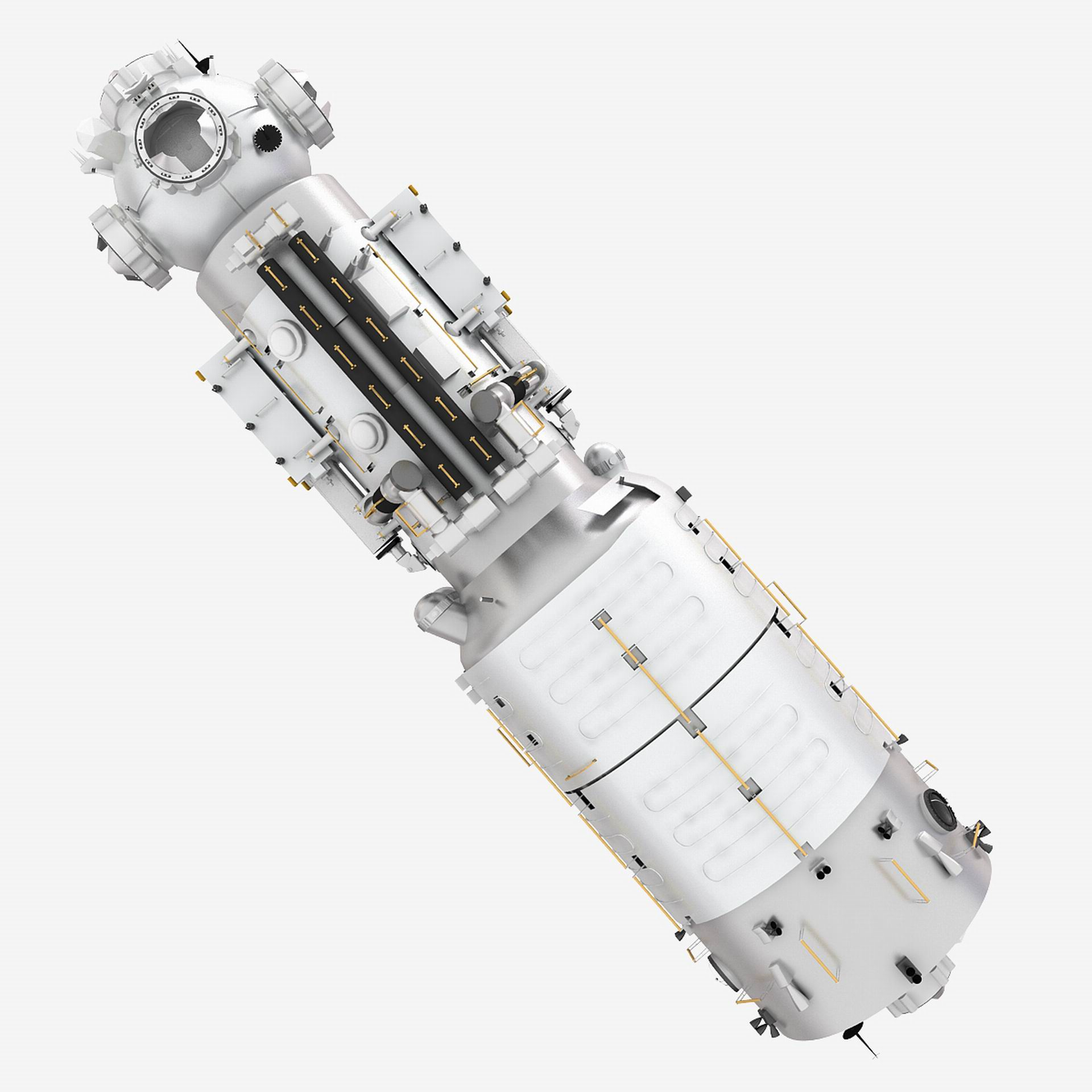 Tianhe core module 3D model - TurboSquid 1697415