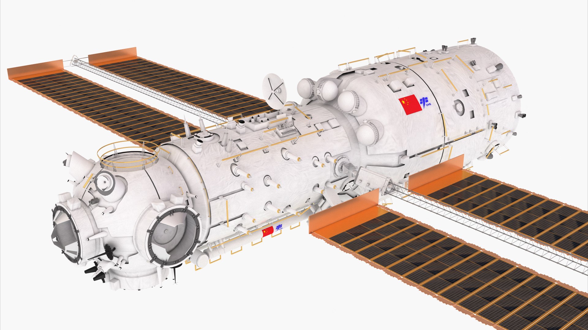 Tianhe Core Module 3D Model - TurboSquid 1697415