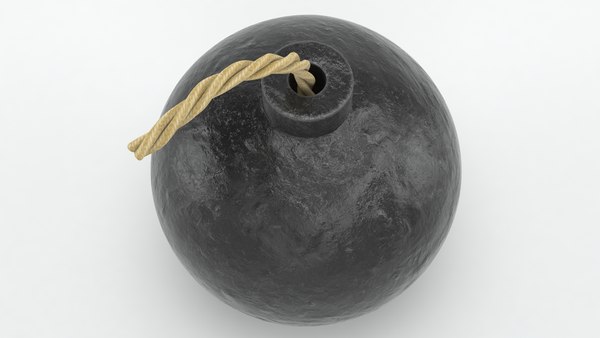 3D Round Bomb - TurboSquid 1856089