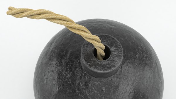 3D Round Bomb - TurboSquid 1856089