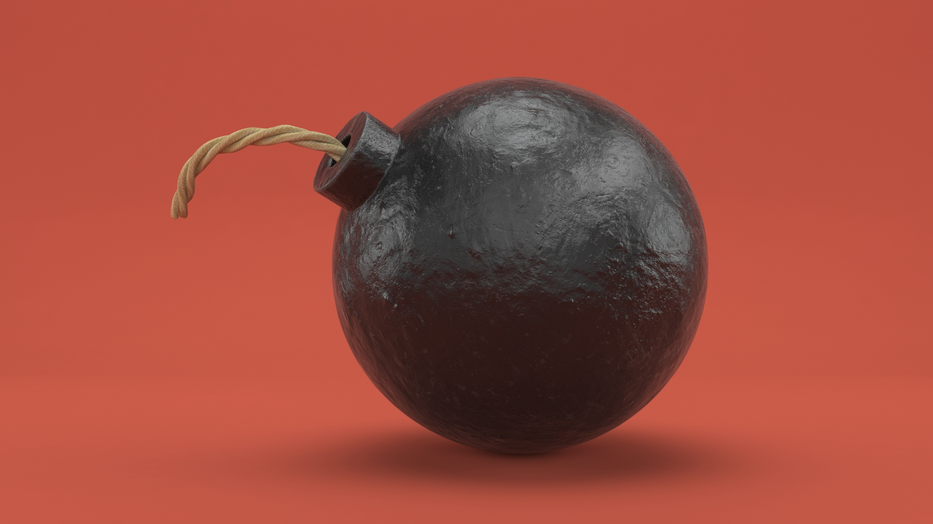 3D Round Bomb - TurboSquid 1856089