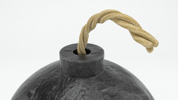 3D Round Bomb - TurboSquid 1856089