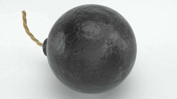 3D Round Bomb - TurboSquid 1856089