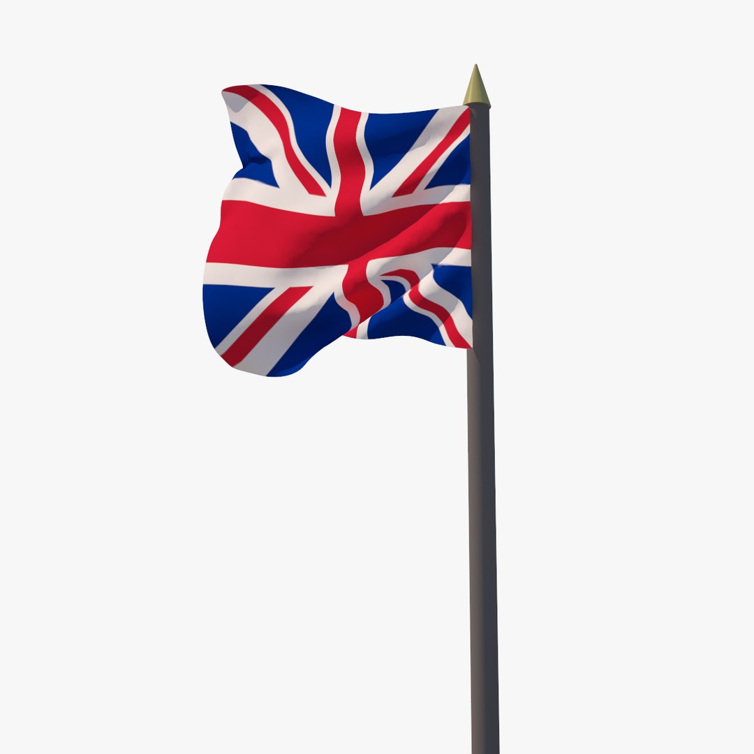 Flag United Kingdom - 3D Model - TurboSquid 1189148