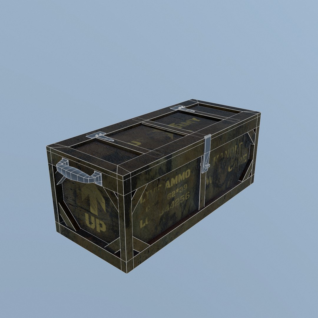 3D military box - TurboSquid 1267423