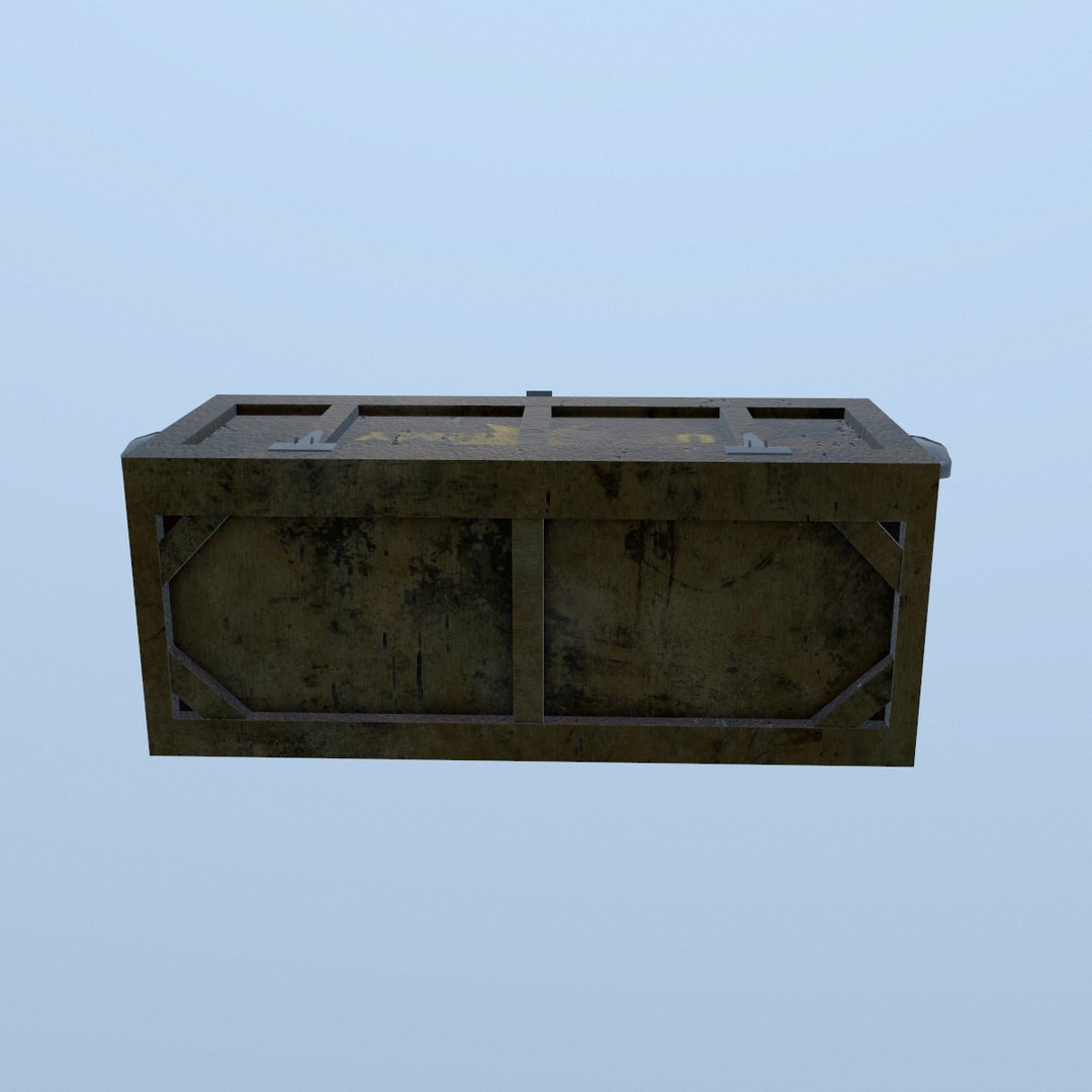 3D military box - TurboSquid 1267423