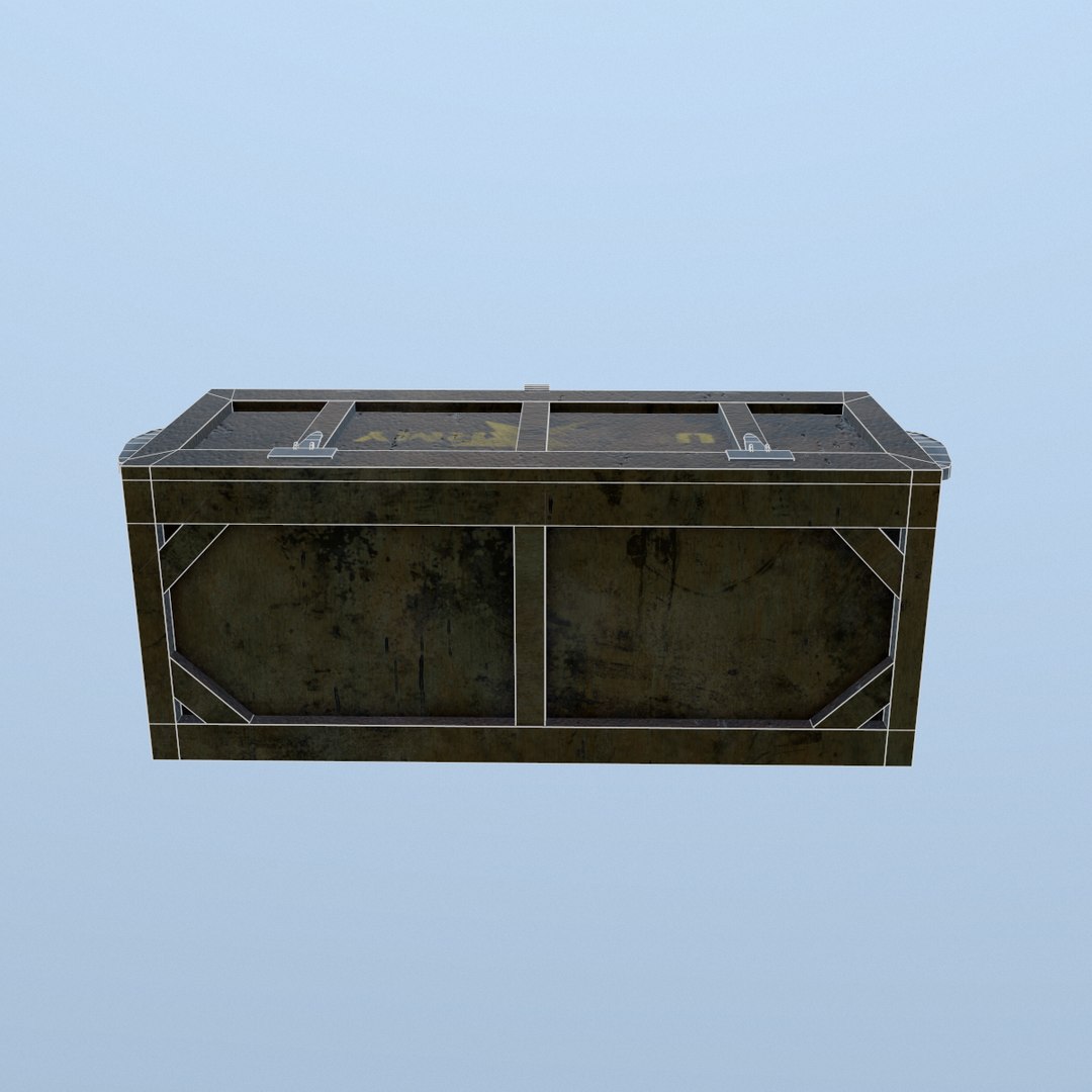 3D military box - TurboSquid 1267423