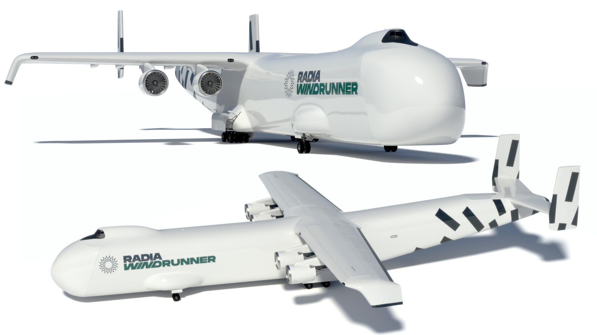 Radia Windrunner Cargo Airplane Model - TurboSquid 2248810
