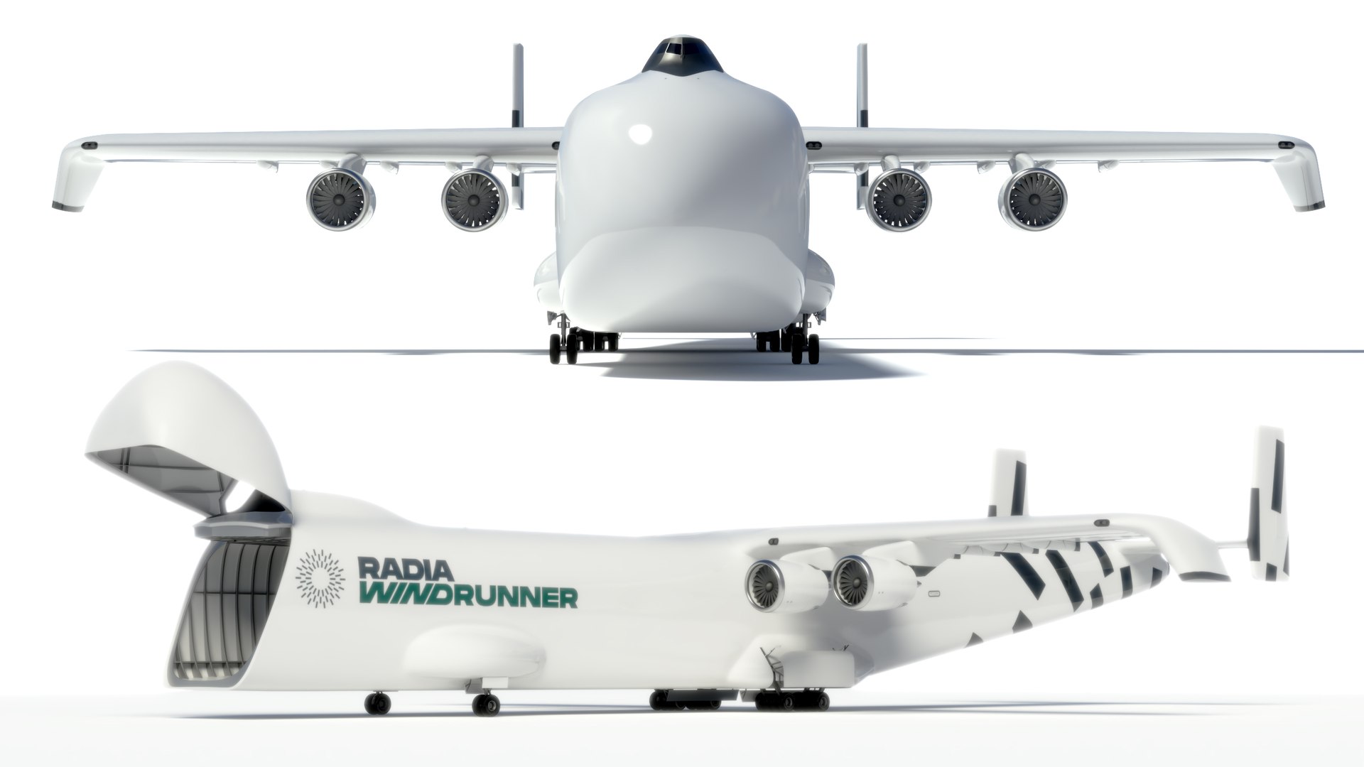 Radia Windrunner Cargo Airplane Model - TurboSquid 2248810