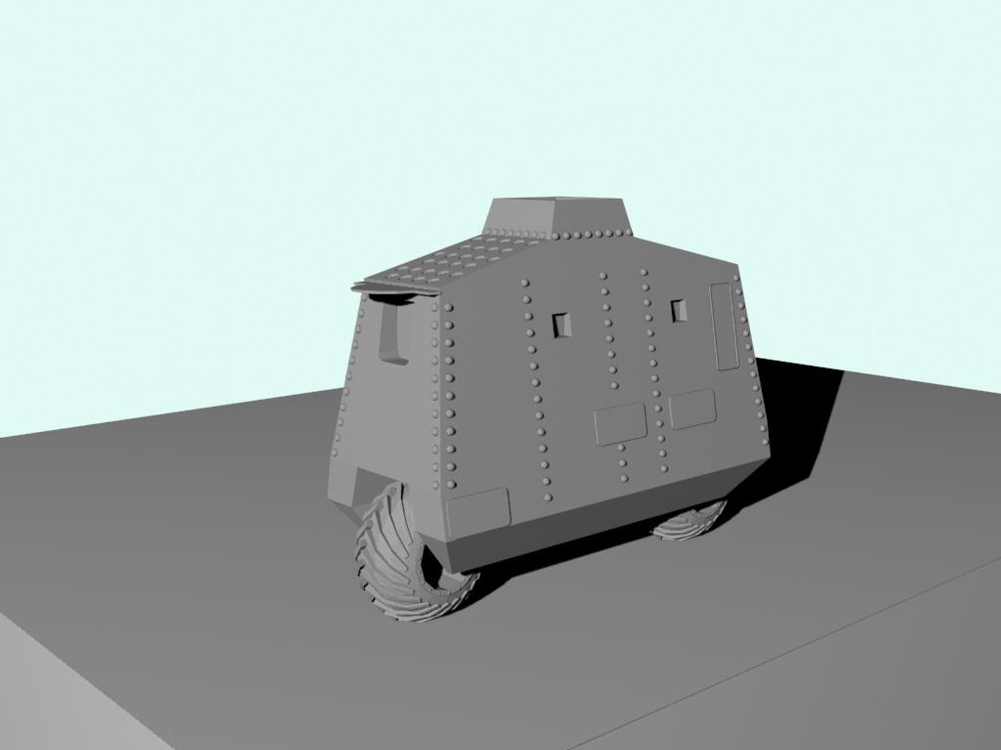 3d armored motorcycle