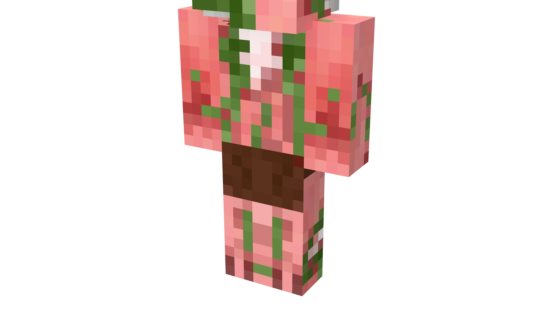Minecraft Zombie Pigman 3D model - TurboSquid 1843270