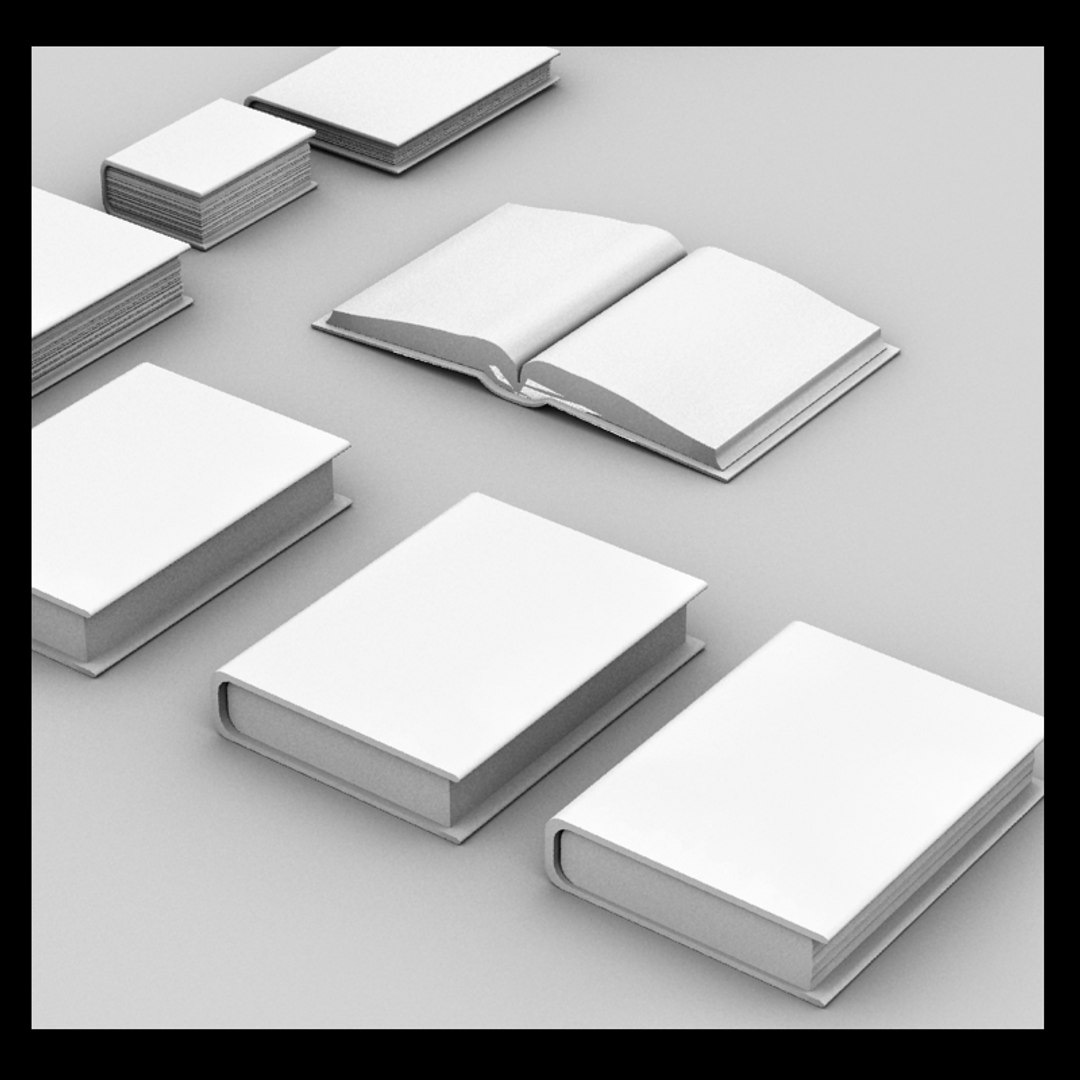 3d Model Books
