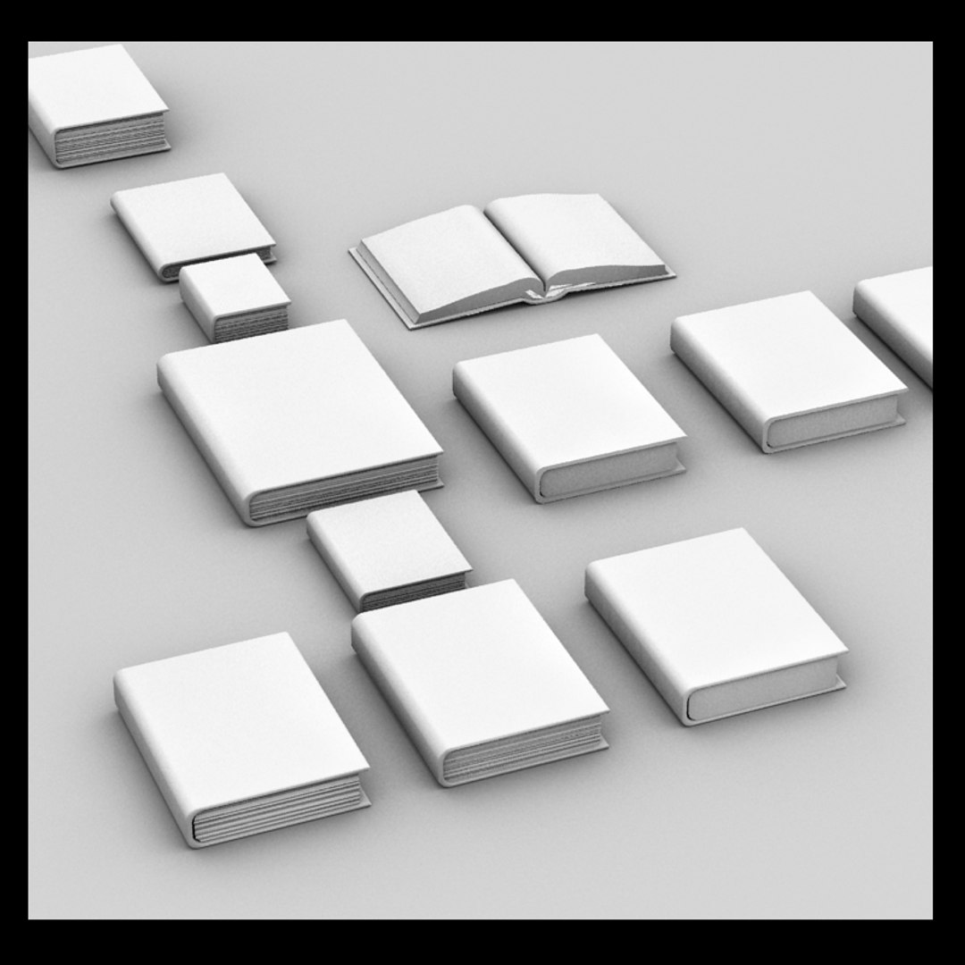 3d Model Books