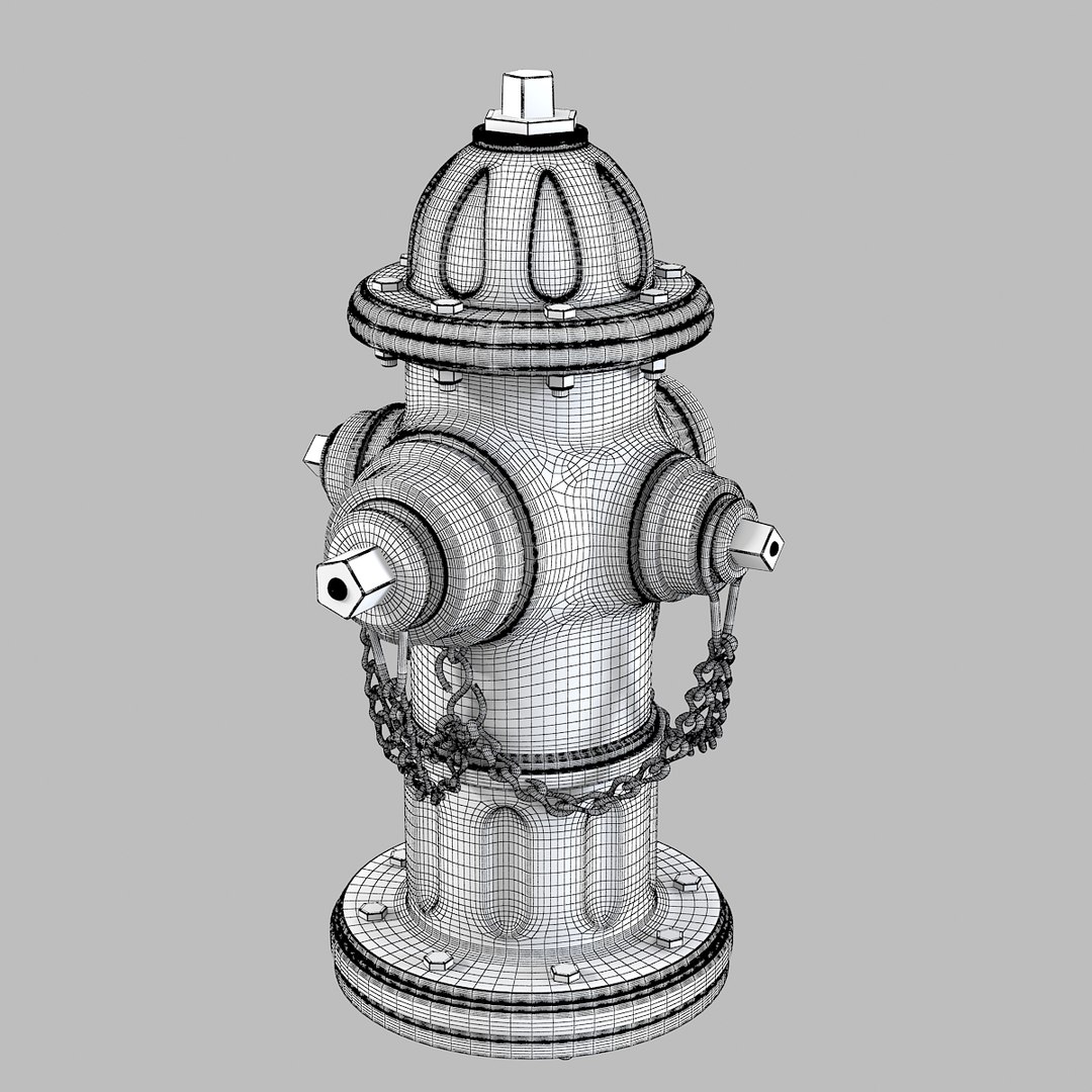 3d Model Hydrant