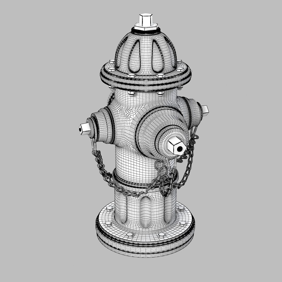 3d Model Hydrant