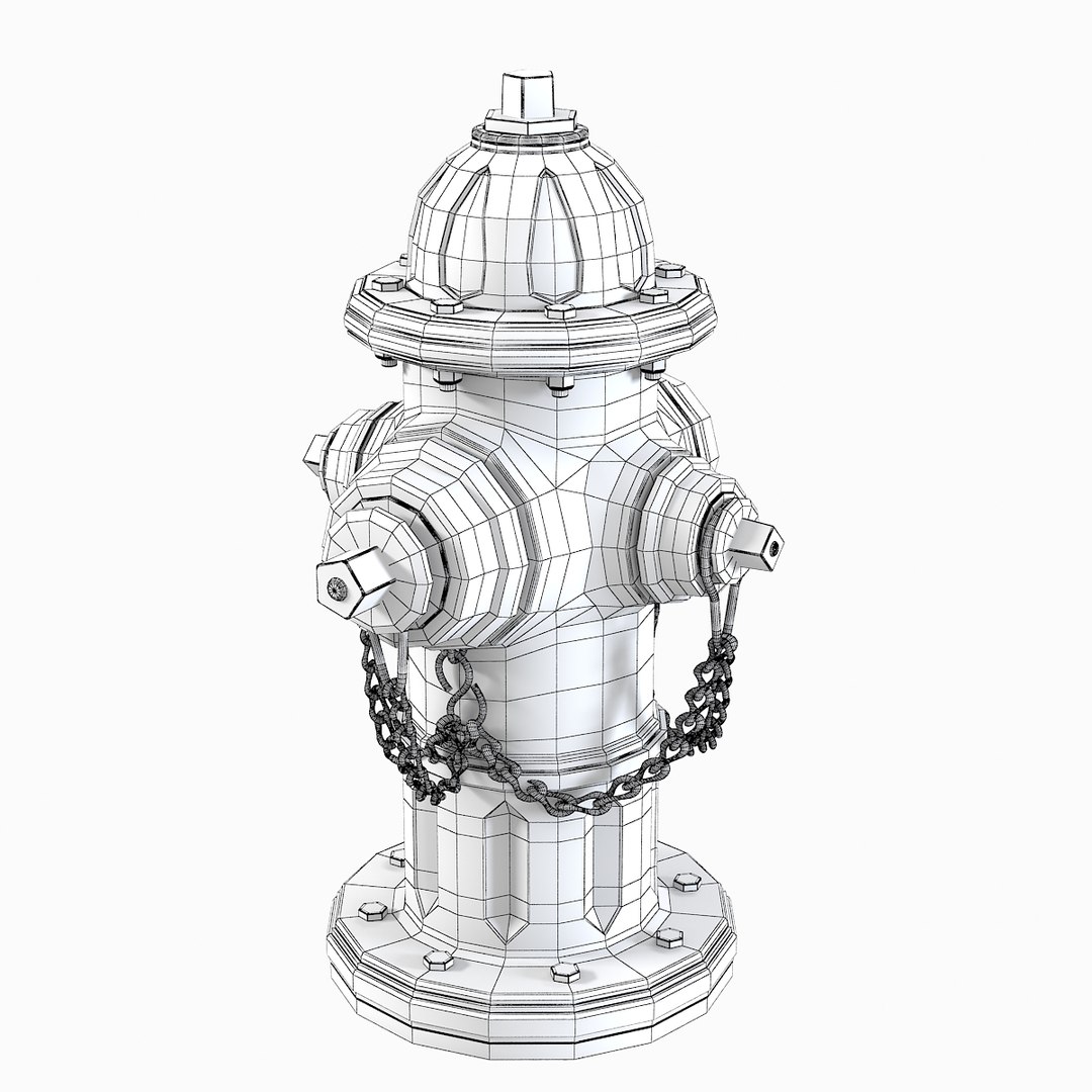 3d Model Hydrant