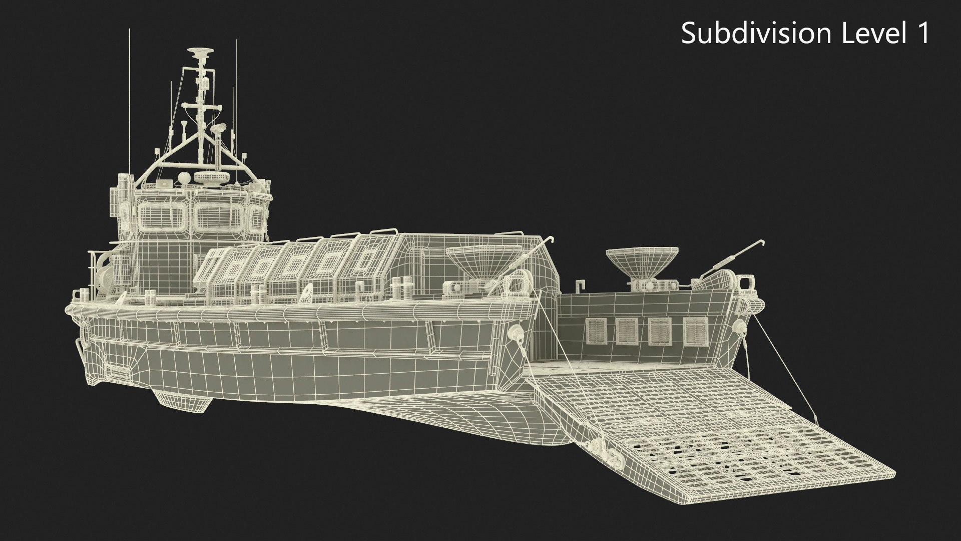 3D Model LCVP Landing Craft - TurboSquid 2326405