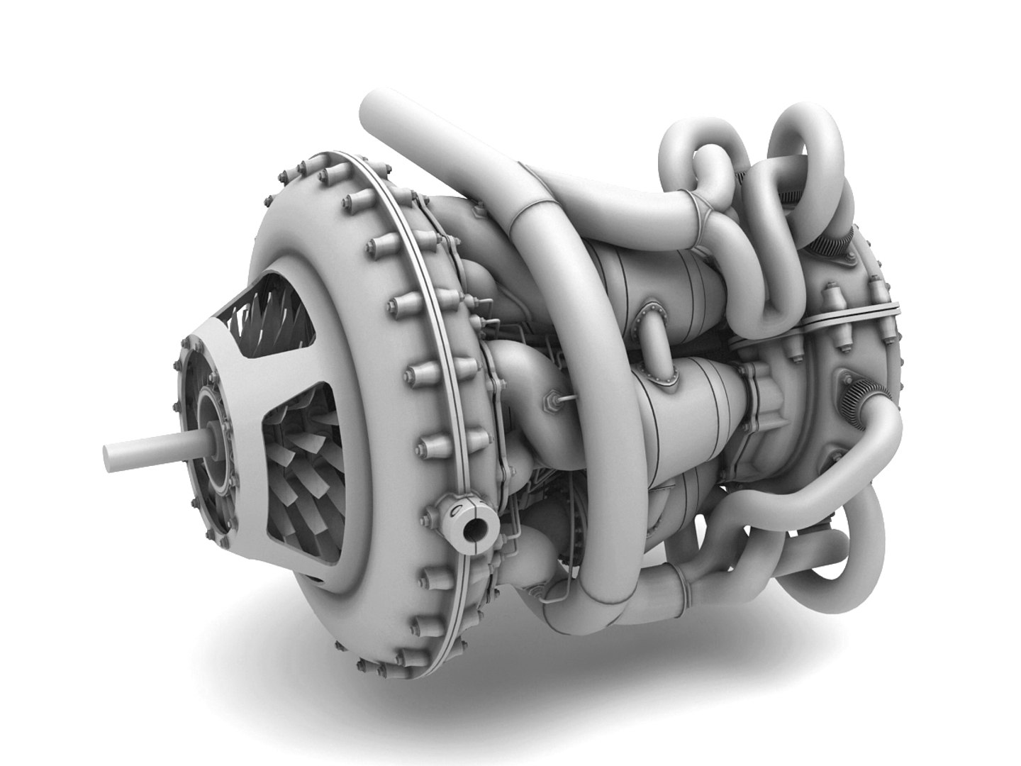 Fantasy Jet Engine Model - TurboSquid 1511856