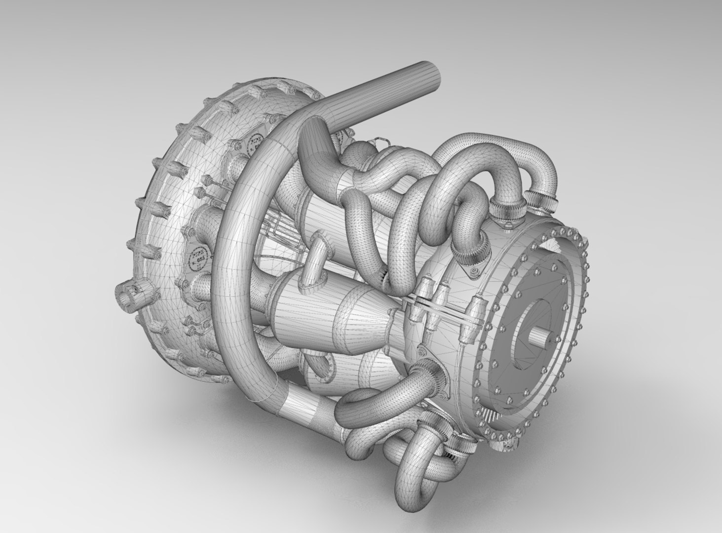 Fantasy Jet Engine Model - TurboSquid 1511856