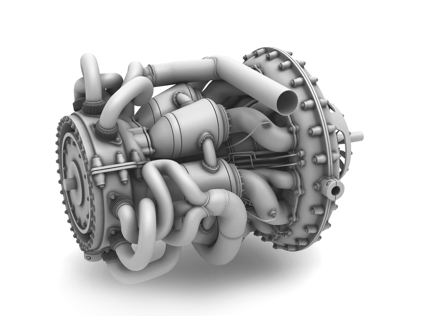 Fantasy Jet Engine Model - TurboSquid 1511856