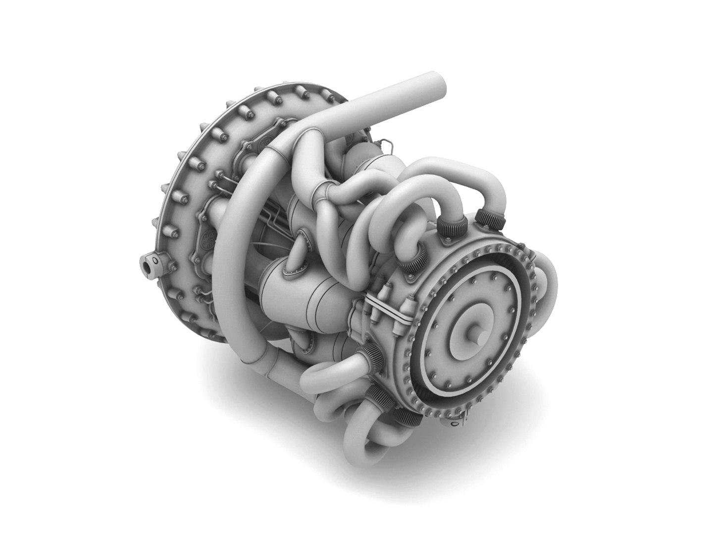 Fantasy Jet Engine Model - TurboSquid 1511856