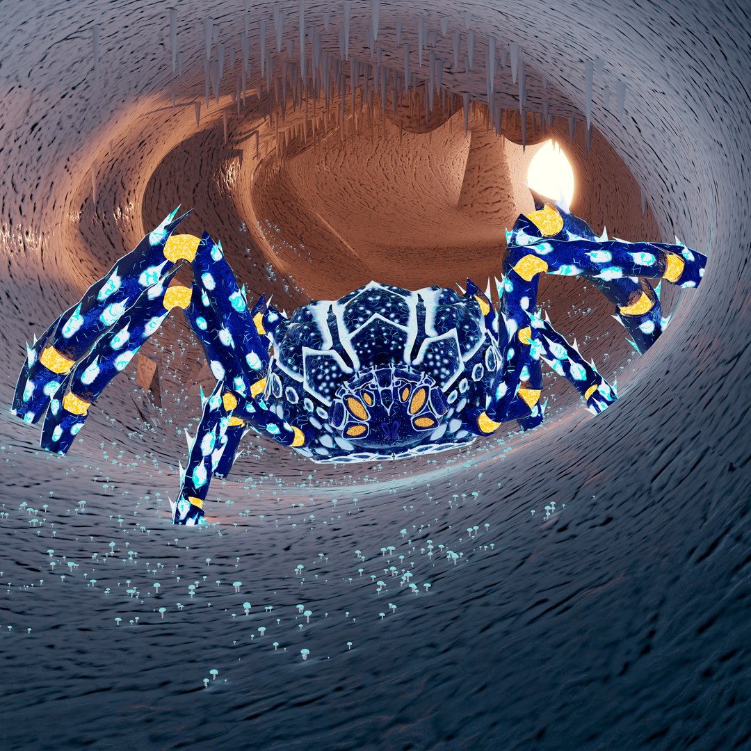 The Cave Spider 3D Model - TurboSquid 2065568