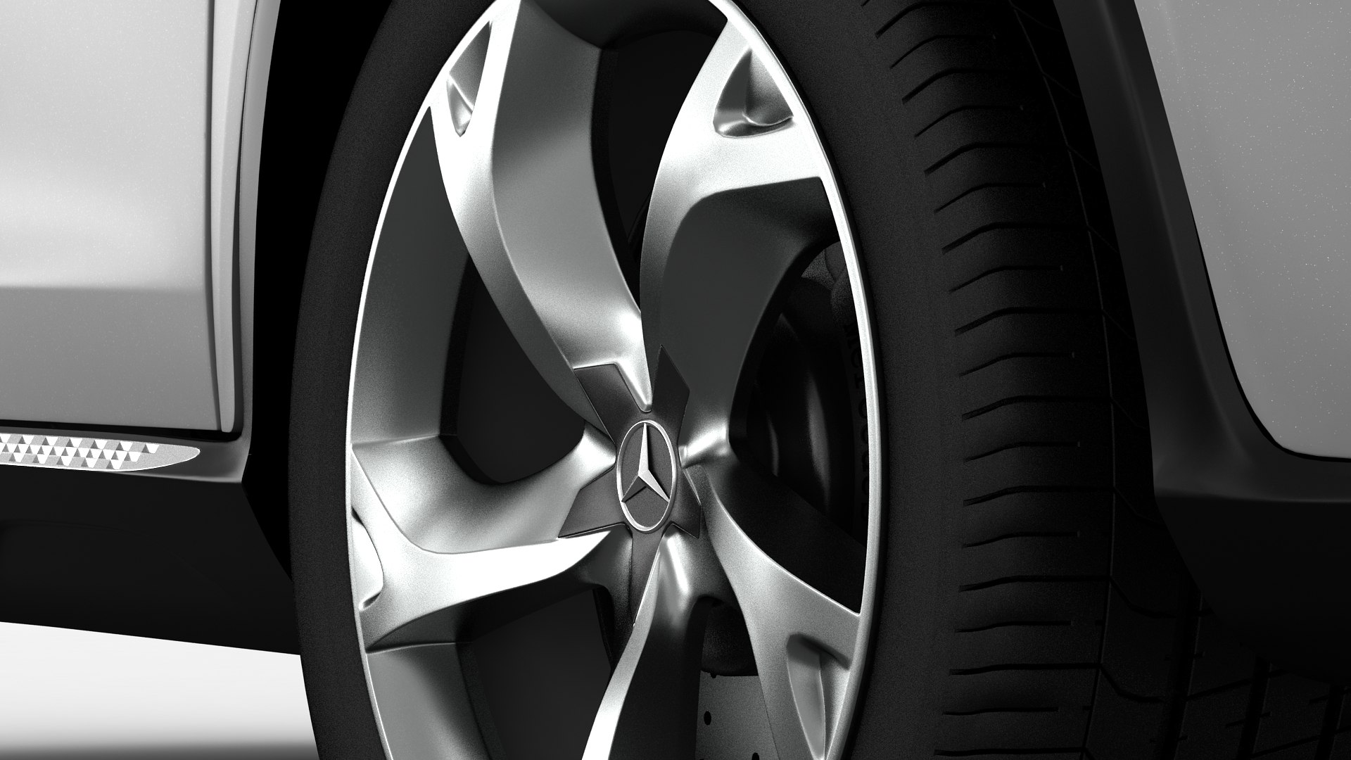 Mercedes Benz GLA Concept 2013 3D Model 3D - TurboSquid 1783198