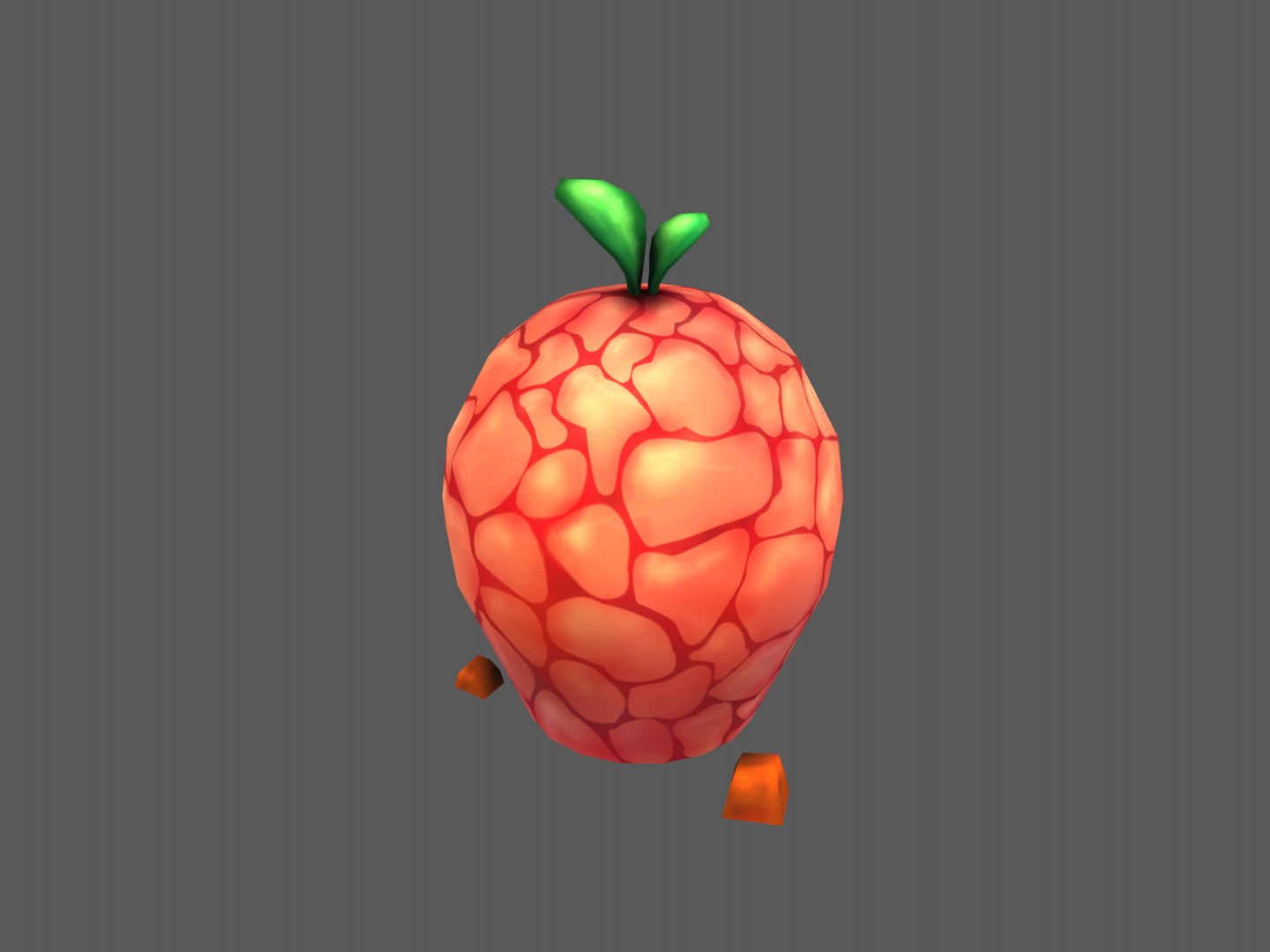 Pinapple Alien 3D - TurboSquid 1520392