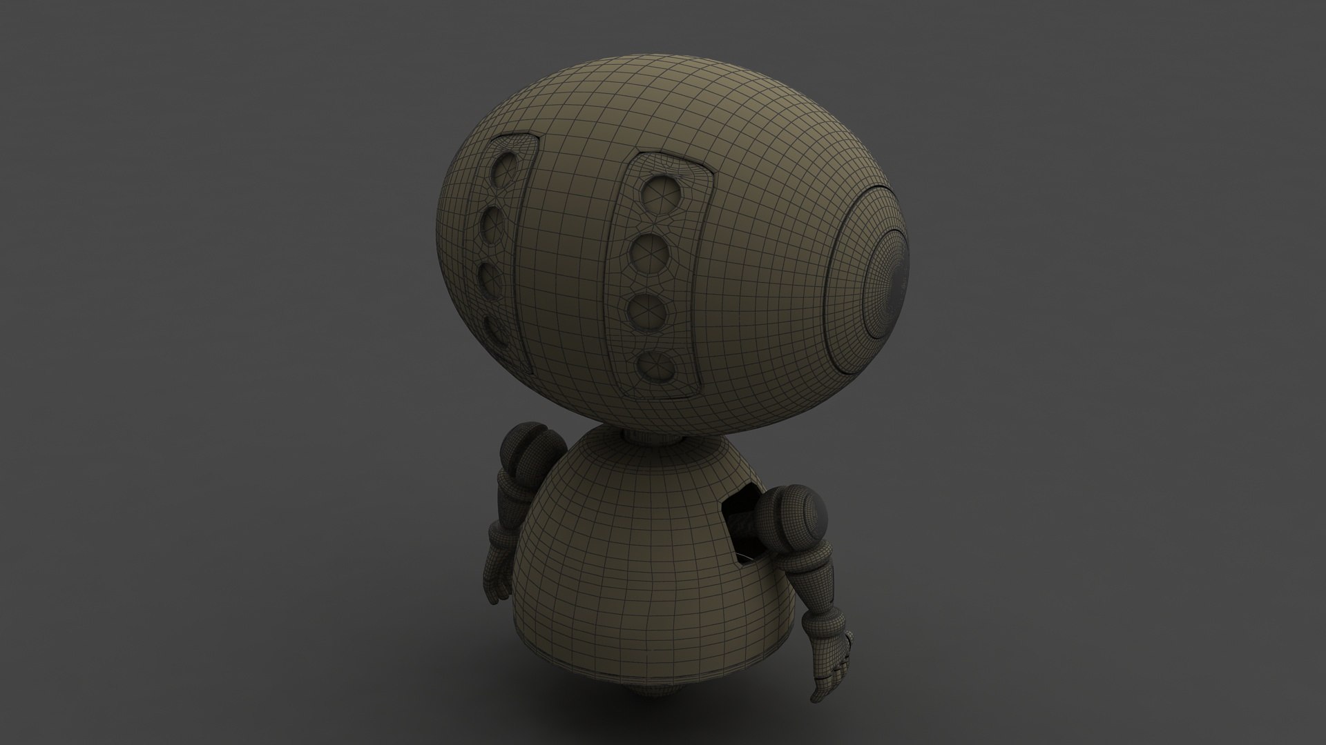 3D Droid - TurboSquid 2010654