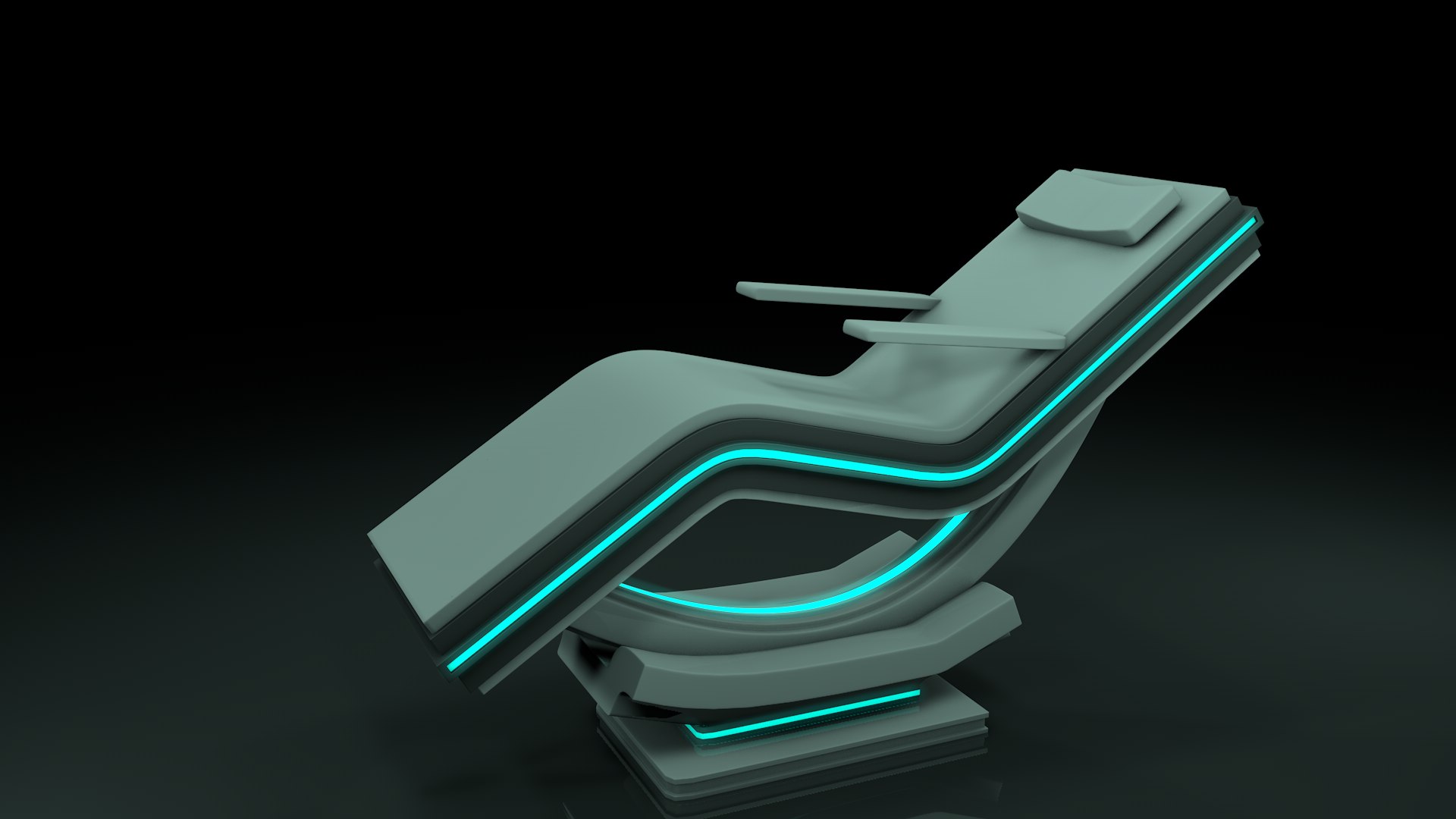 Lab Bed 3D Model - TurboSquid 2345895