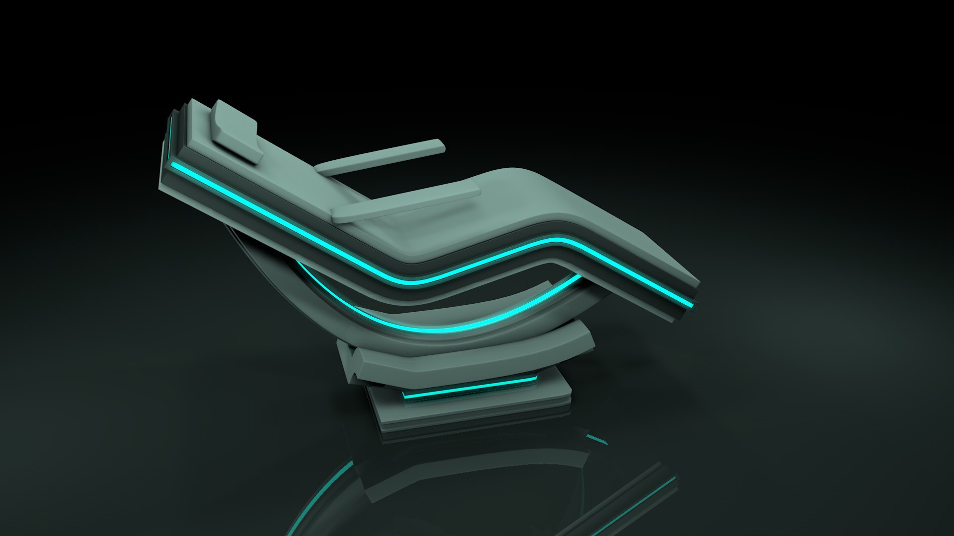 Lab Bed 3D Model - TurboSquid 2345895