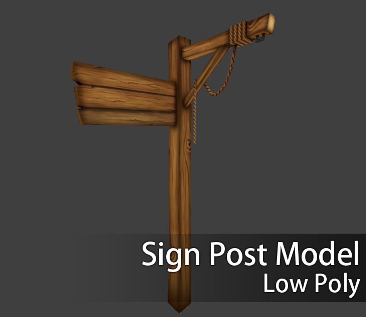 Sign Post 3d X