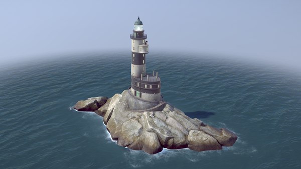 Lighthouse Aniva model - TurboSquid 1731498