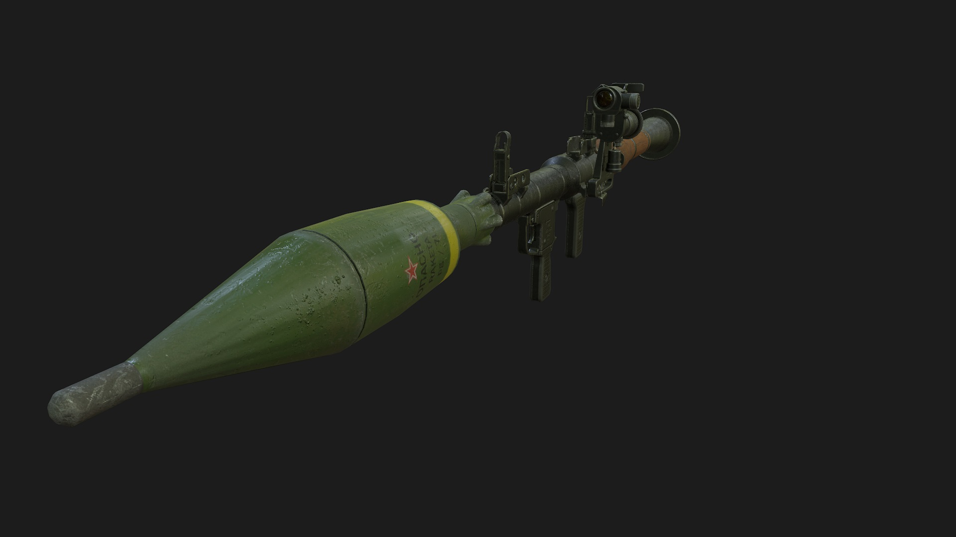 RPG-7 3D Model - TurboSquid 2380290