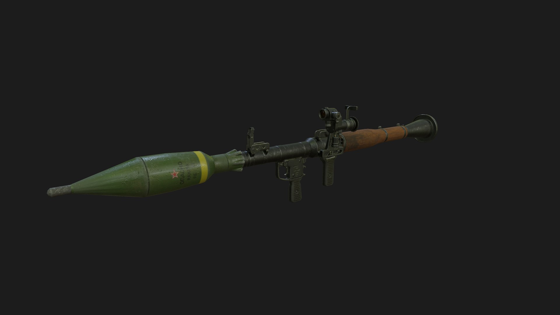 RPG-7 3D Model - TurboSquid 2380290