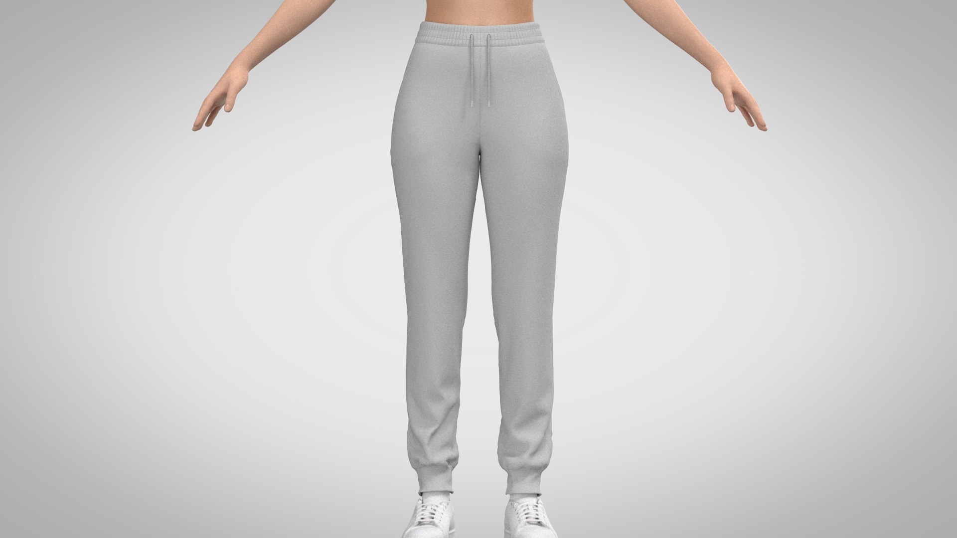Women Sweatpants Model - TurboSquid 1997910