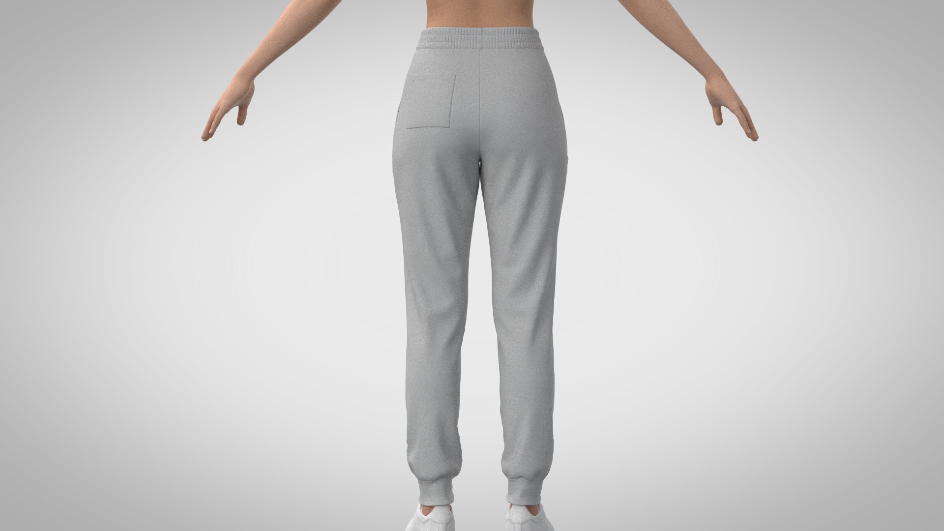 Women Sweatpants Model - TurboSquid 1997910