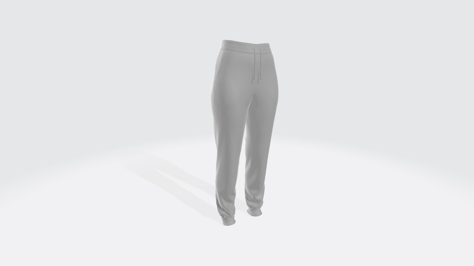 Women Sweatpants Model - TurboSquid 1997910