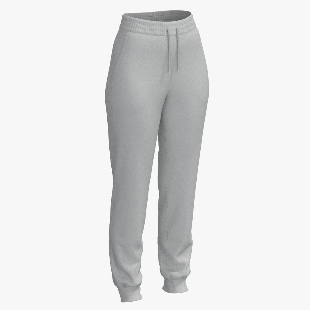 Women Sweatpants Model - TurboSquid 1997910