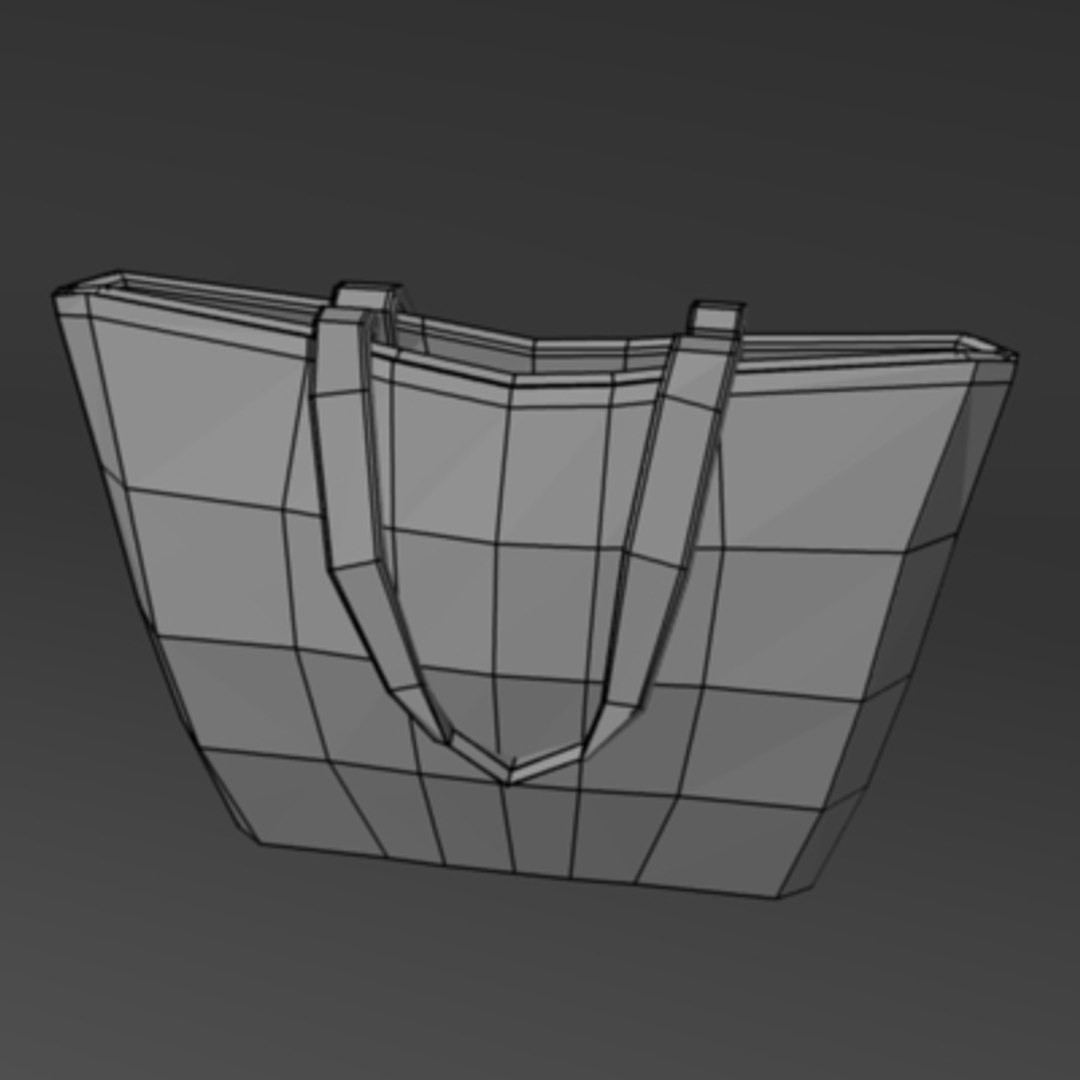 Handbag Purse 3d Model